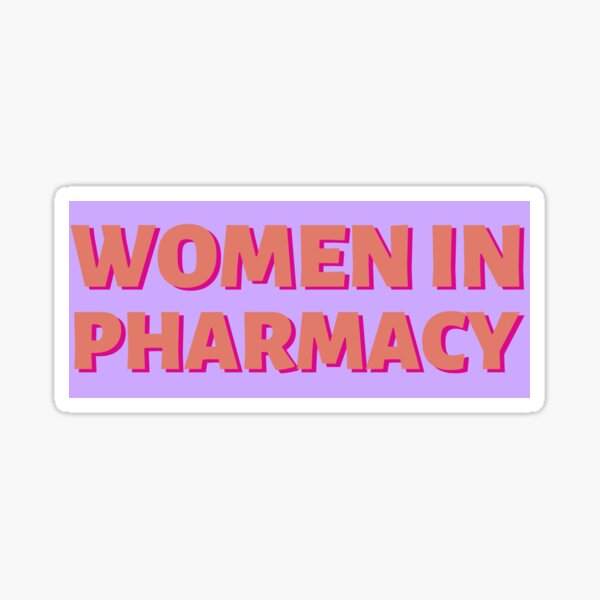 "Women in pharmacy " Sticker for Sale by preslavagenova | Redbubble