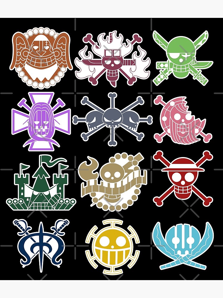"Worst Generation Jolly Roger 5" Poster for Sale by jimjimfuria | Redbubble