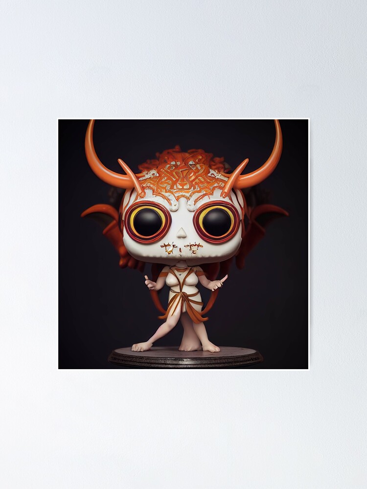 "Lilith v2 - Ancient Gods & Demons (imaginary) Pops series 2" Poster ...
