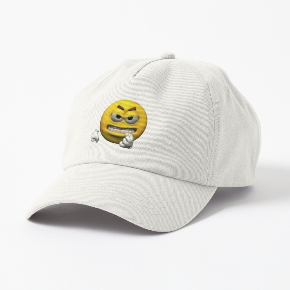 "Goofy Angry emoji" Sticker for Sale by Shrewd-Mood | Redbubble