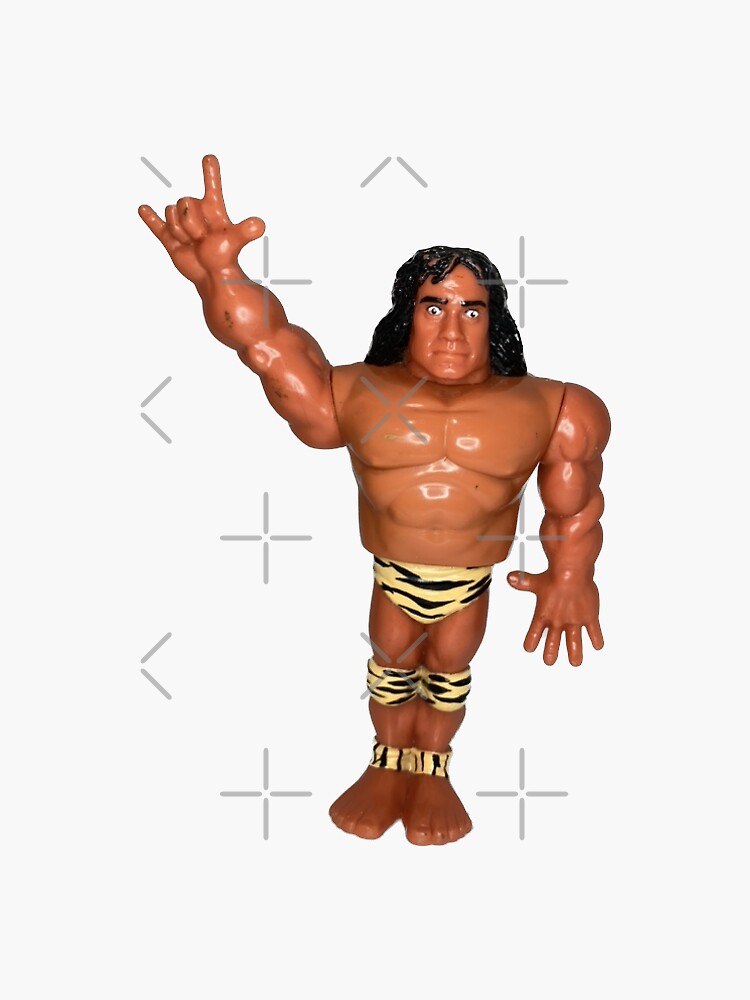 "Jimmy Superfly Snuka" Sticker for Sale by LockedUp | Redbubble