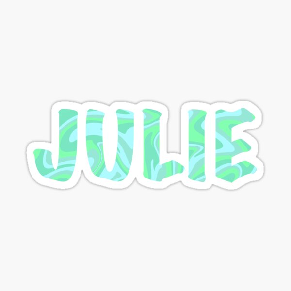 "Julie marble" Sticker for Sale by Fifi263 | Redbubble