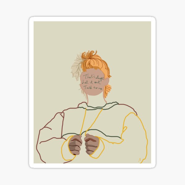 "Cavetown - talk to me" Sticker for Sale by anastasijawave0 | Redbubble