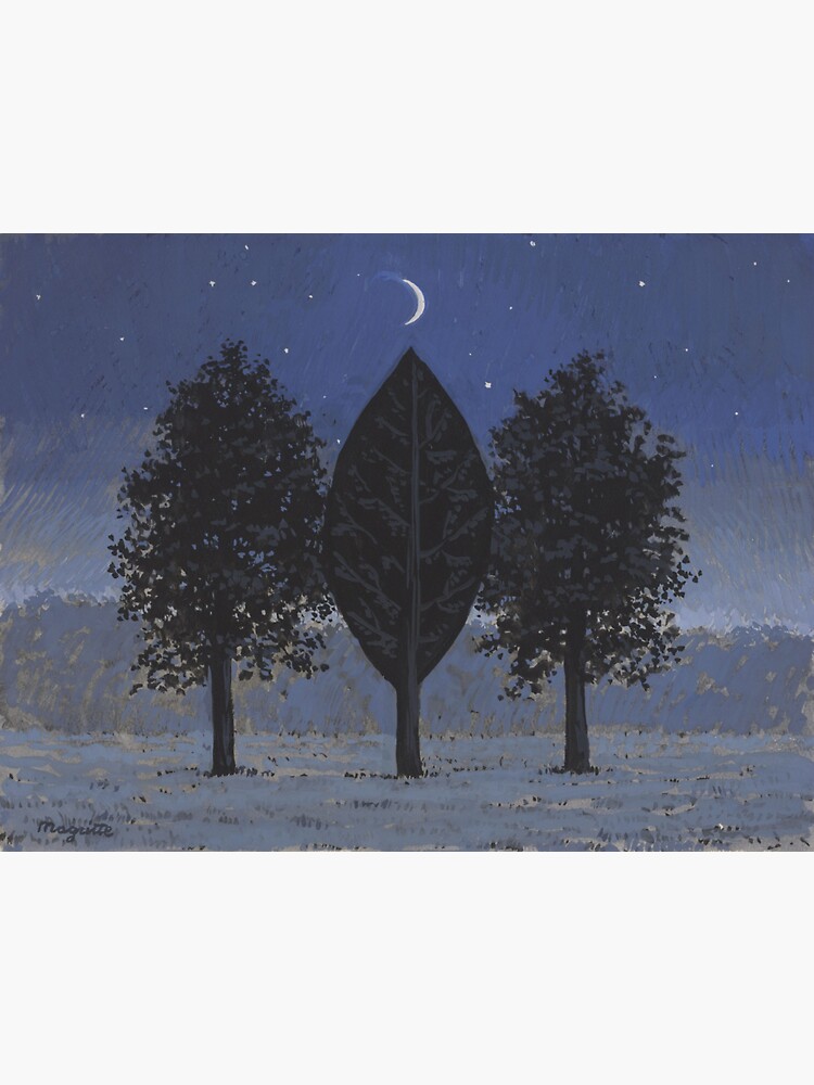"René Magritte - House with Trees Poster Print - High Resolution - Home ...
