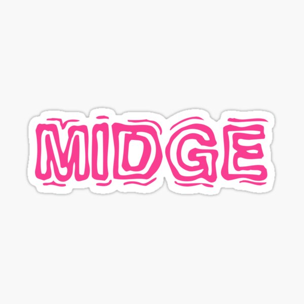"Midge Name" Sticker for Sale by NameMatters | Redbubble