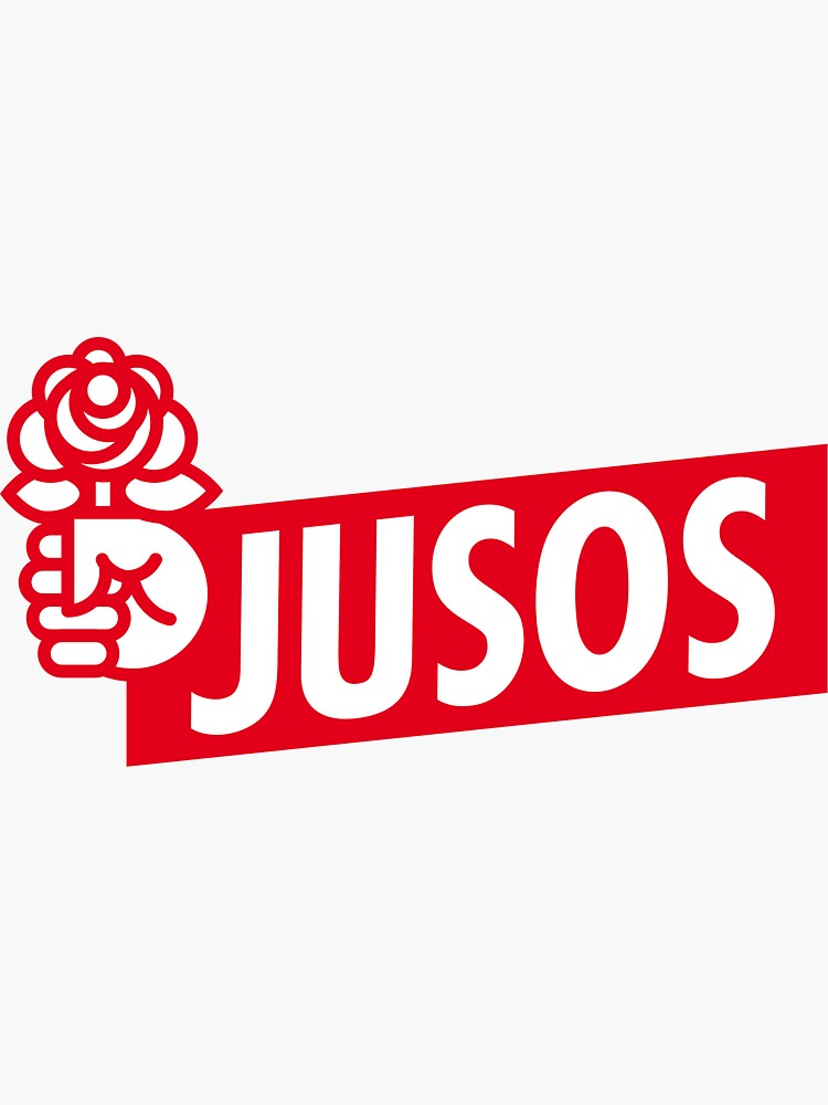 "Jusos, Social Democratic Party of Germany (SPD)" Sticker for Sale by ...
