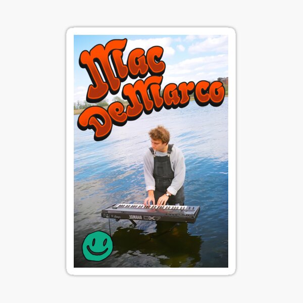 "Mac DeMarco Another One" Sticker for Sale by That-Indie-Guy | Redbubble