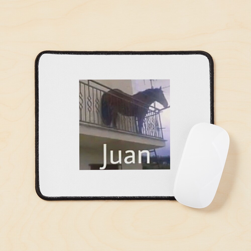 "Juan El Caballo Meme Funny " Sticker for Sale by nattdrws | Redbubble