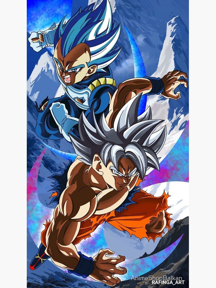 "SSBE Vegeta and Ultra Instinct Goku " Sticker for Sale by ...
