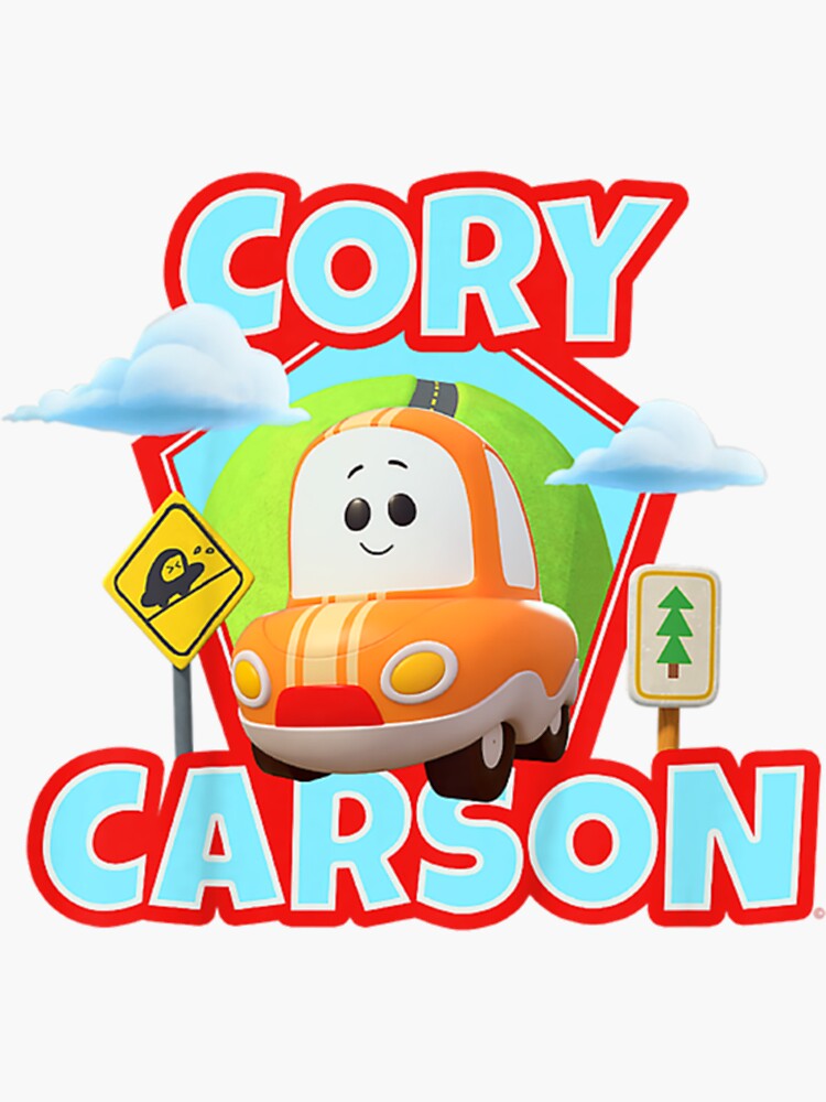 "go go cory carson" Sticker for Sale by Azzer-BH44 | Redbubble