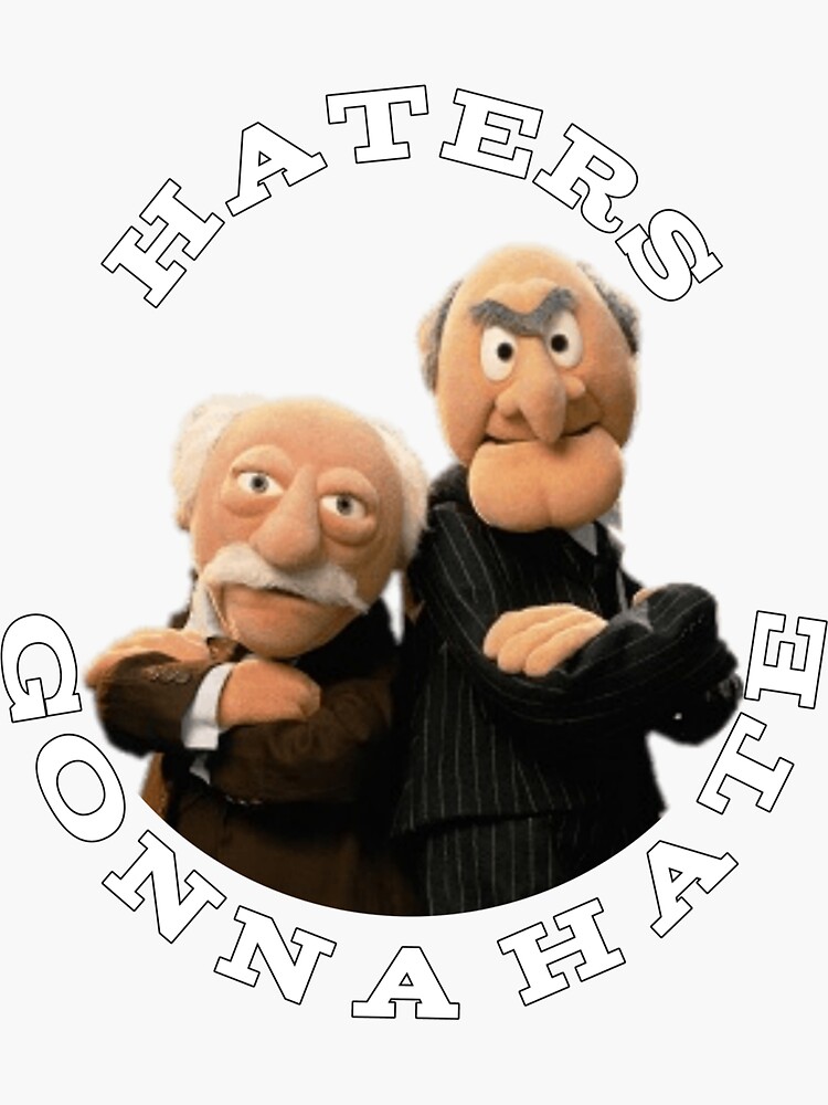 "Statler and Waldorf vintage" Sticker for Sale by ADLERART2023 | Redbubble