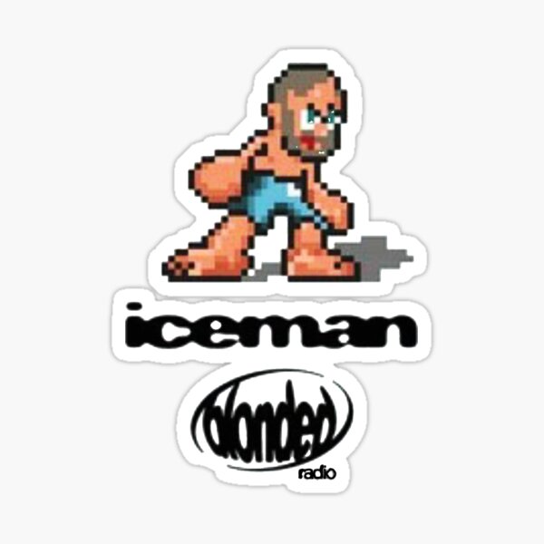 "Iceman" Sticker for Sale by Hisdoughnut | Redbubble