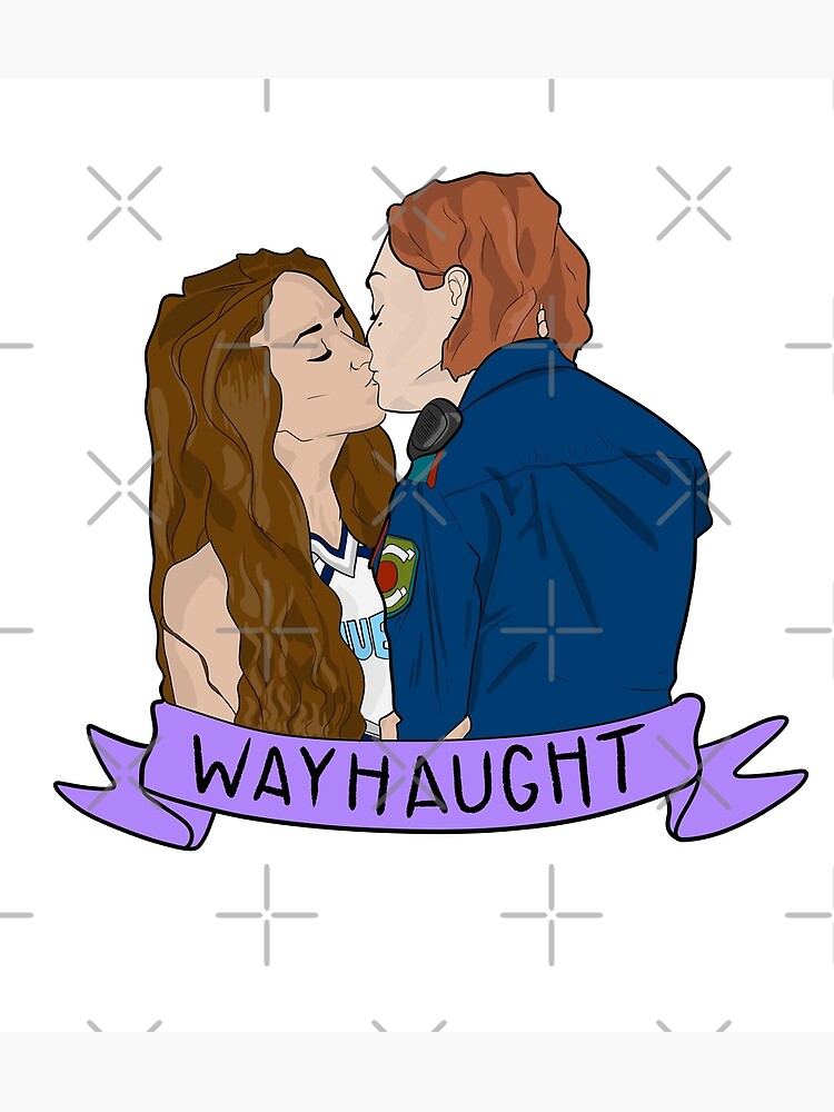 "Wayhaught banner" Poster by LauraHelsbyArt | Redbubble