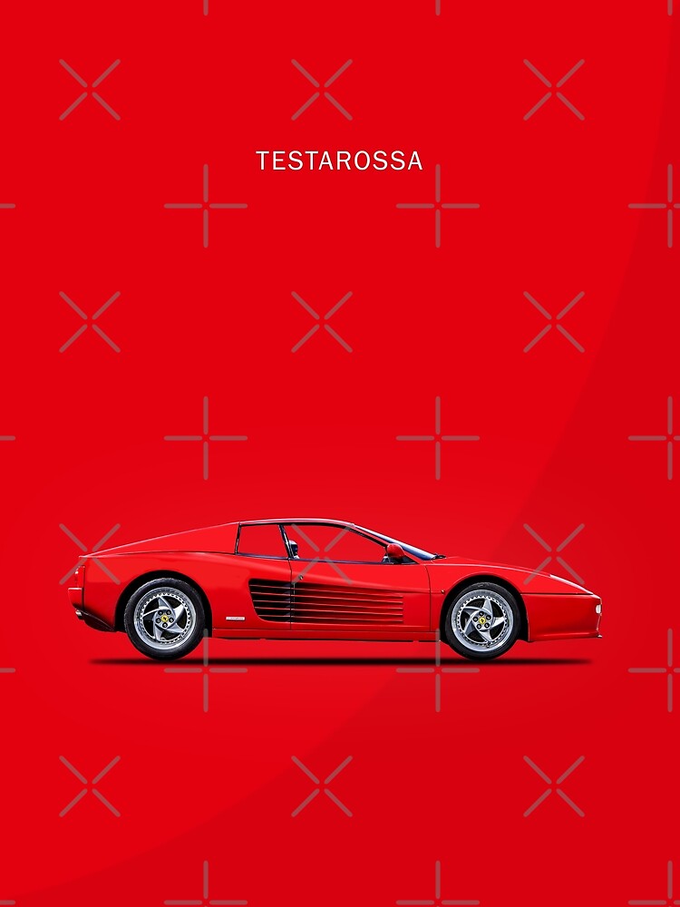 The Testarossa Premium Matte Vertical Poster