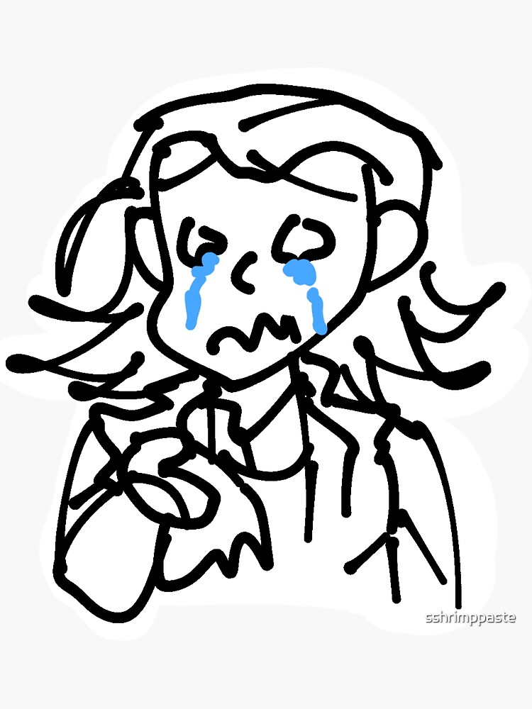 "Sad boi Loki sticker" Sticker for Sale by sshrimppaste | Redbubble