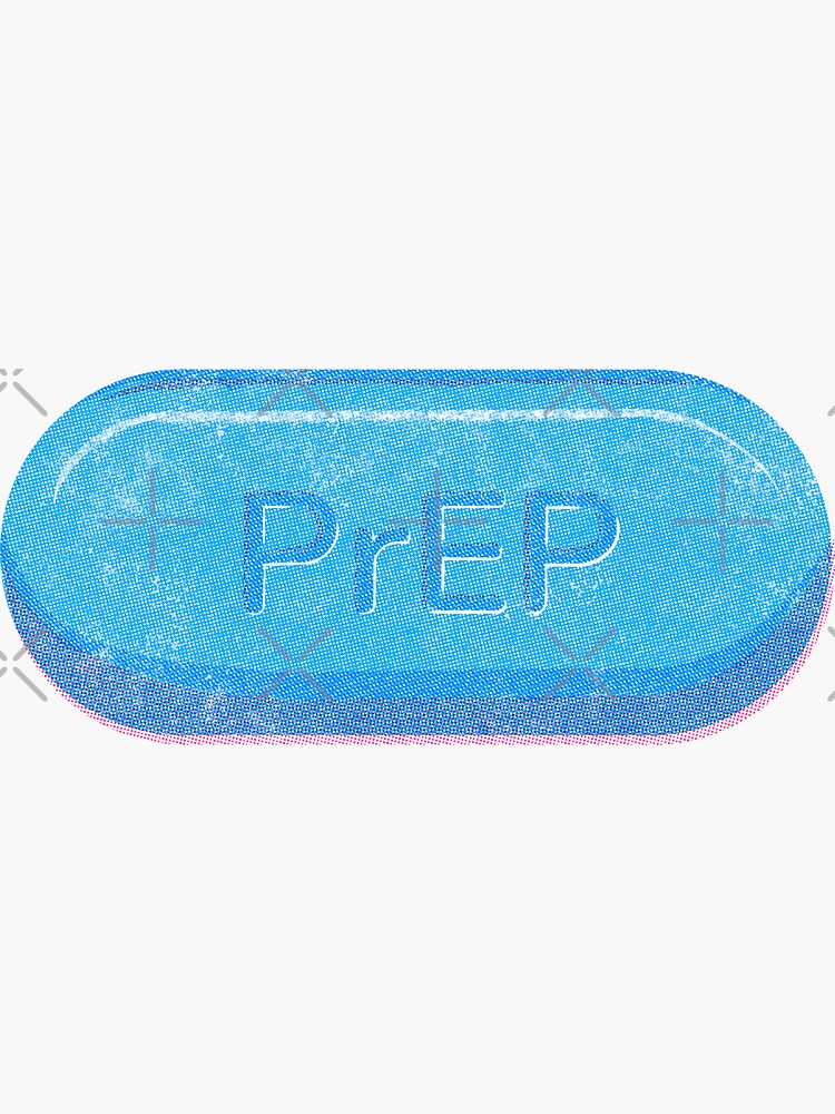 "PrEP " Sticker for Sale by west808 | Redbubble