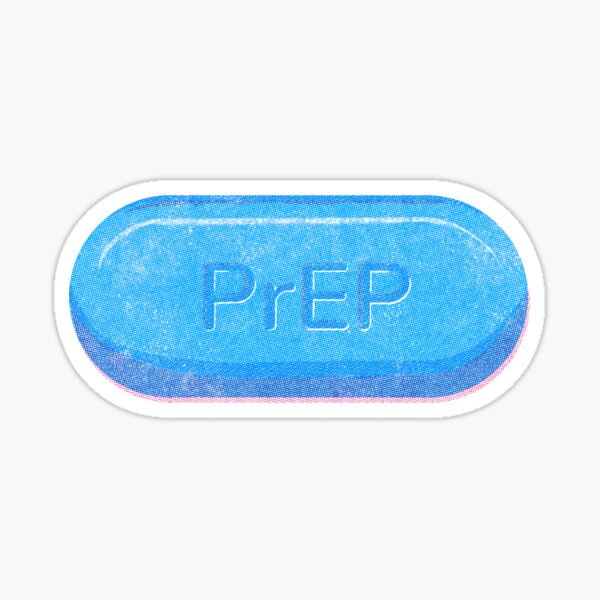 "PrEP " Sticker for Sale by west808 | Redbubble