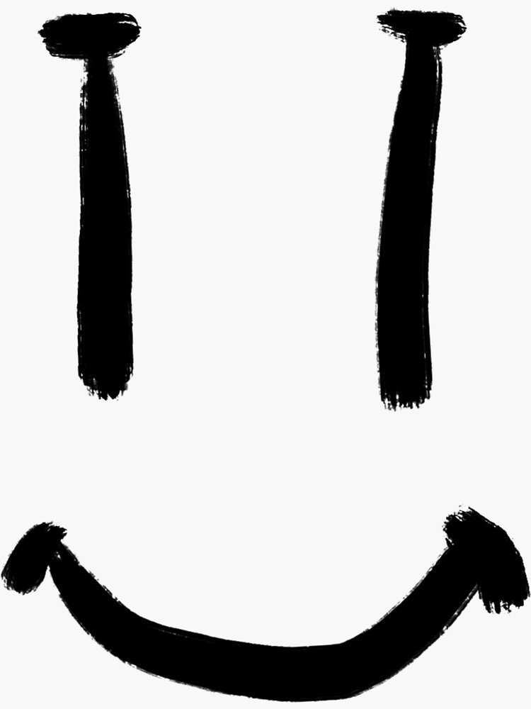 "Smug Smiling Face" Sticker for Sale by Usagicollection | Redbubble