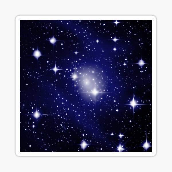 "Starry Night Sky" Sticker for Sale by DigitalEffects | Redbubble