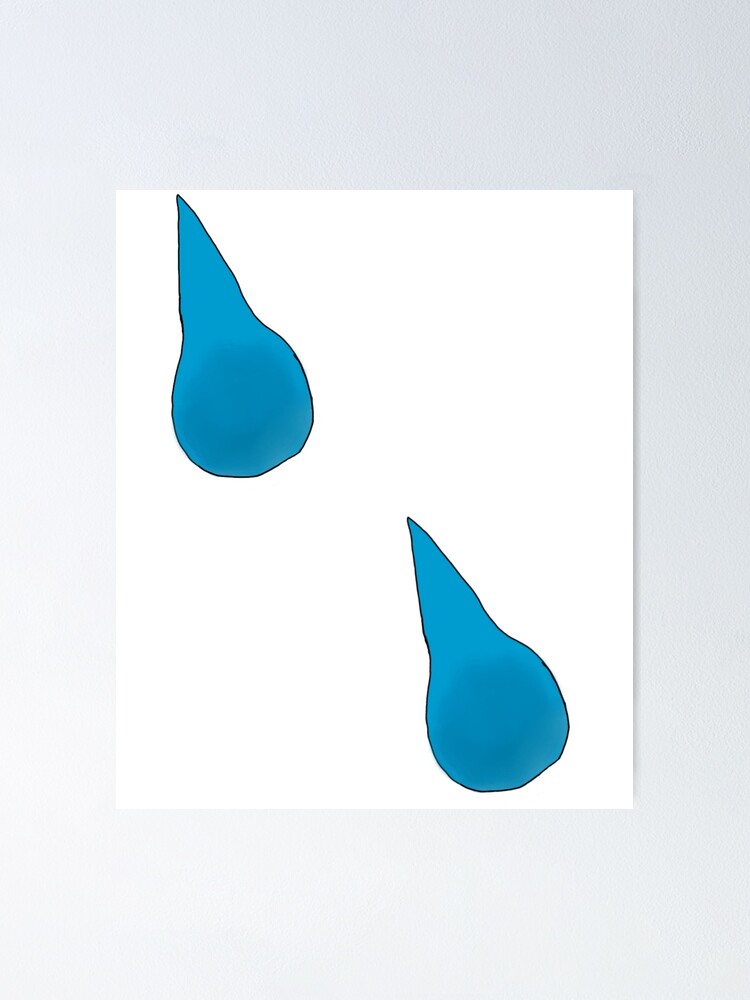 "Two Water Droplets" Poster for Sale by Usagicollection | Redbubble