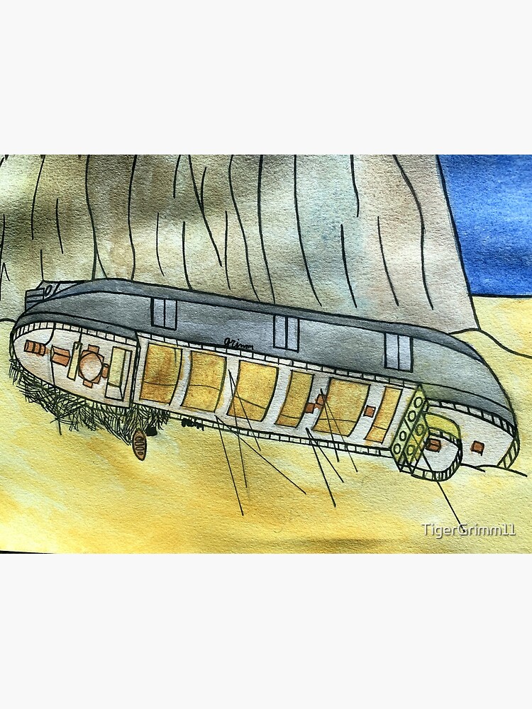 "Wreck of the SS Kamloops (Watercolor)" Poster for Sale by TigerGrimm11 ...