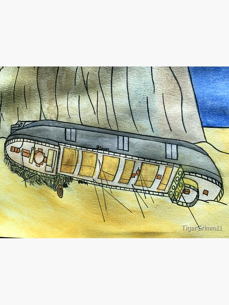"Wreck of the SS Kamloops (Watercolor)" Sticker for Sale by ...