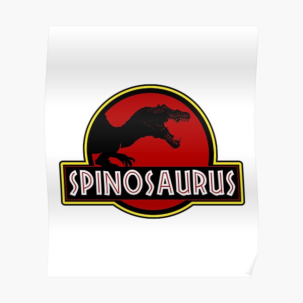 "Spinosaurus" Poster for Sale by PicasmusTech | Redbubble