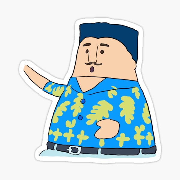 "Uncle Zeke" Sticker for Sale by vpittore | Redbubble