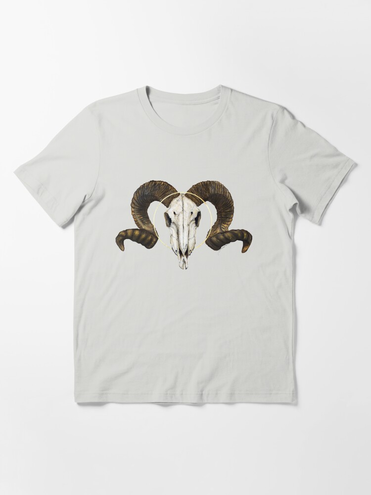 "Gilded Ram" T-shirt for Sale by JaraM | Redbubble | skull t-shirts ...