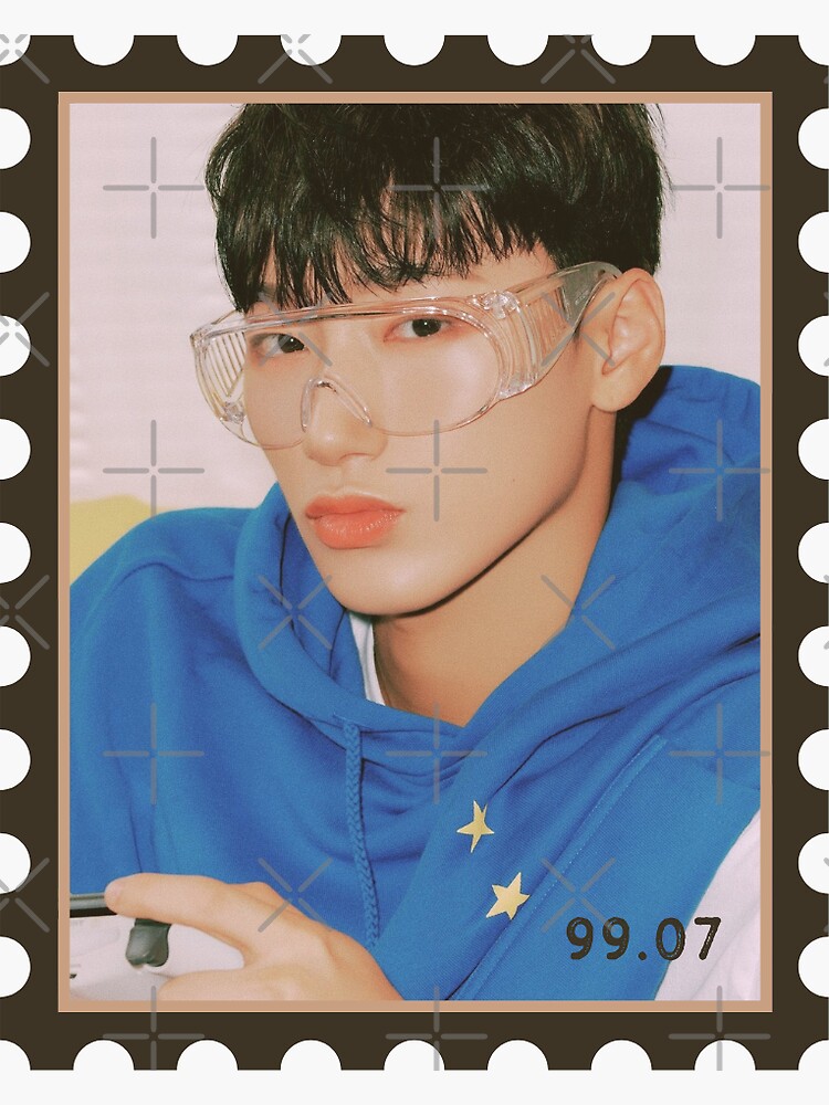 "ATEEZ San Stamp Sticker" Sticker for Sale by SeminieThehara | Redbubble