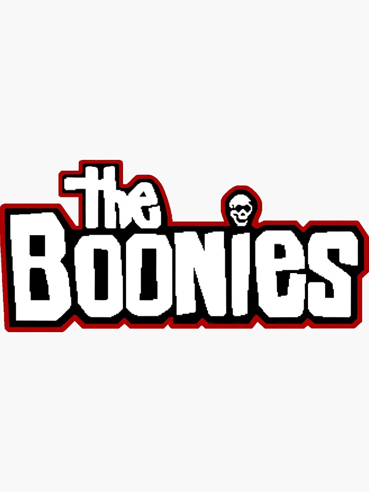 "The Boonies, Boonton NJ Logo" Sticker for Sale by CCL-Designs | Redbubble