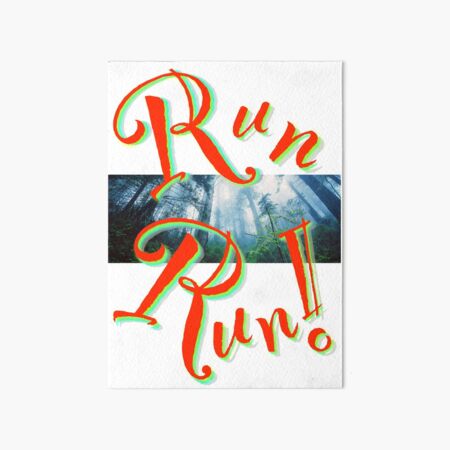 "Run Forest Run! 02" Art Board Print for Sale by RaoulFoto4 | Redbubble