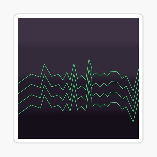 "Line Graph Aesthetic - Green" Sticker for Sale by AlexaMakesStuff ...