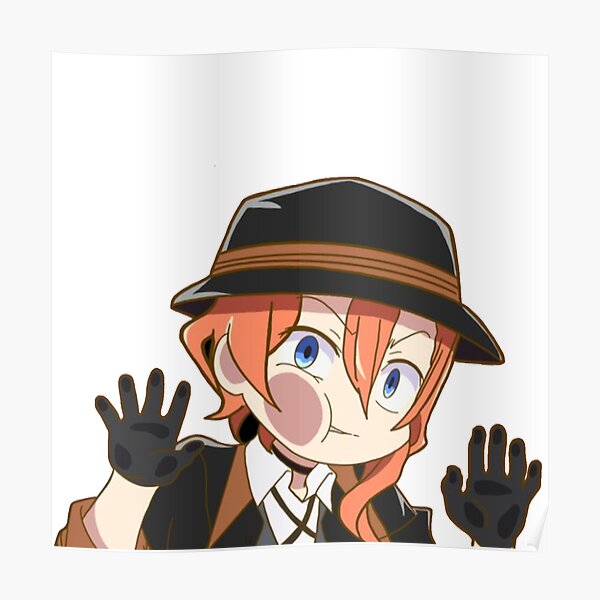 "Cute Chuuya " Poster for Sale by SummonFamiliar | Redbubble