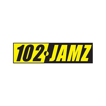 "102 Jamz Hip Hop Station" Sticker for Sale by Lukas Gartman | Redbubble