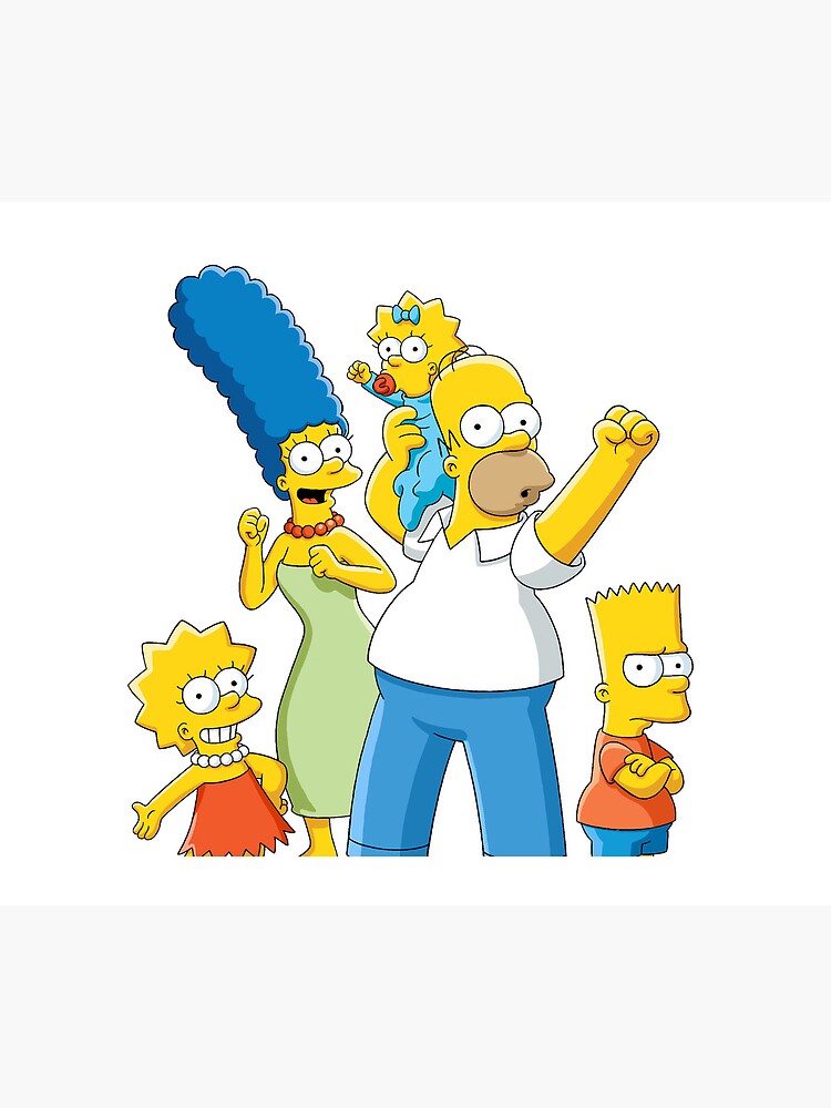 "Simpsons drawing/illustration" Mouse Pad for Sale by Ruthless1331 ...