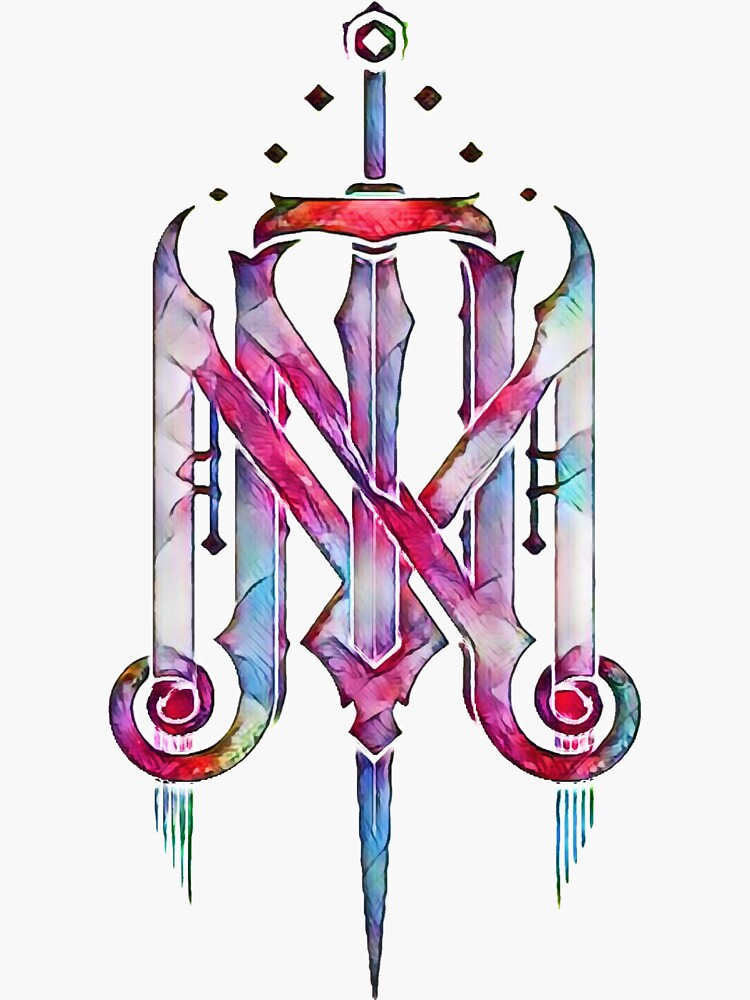 "Mighty" Sticker for Sale by noveclocks | Redbubble