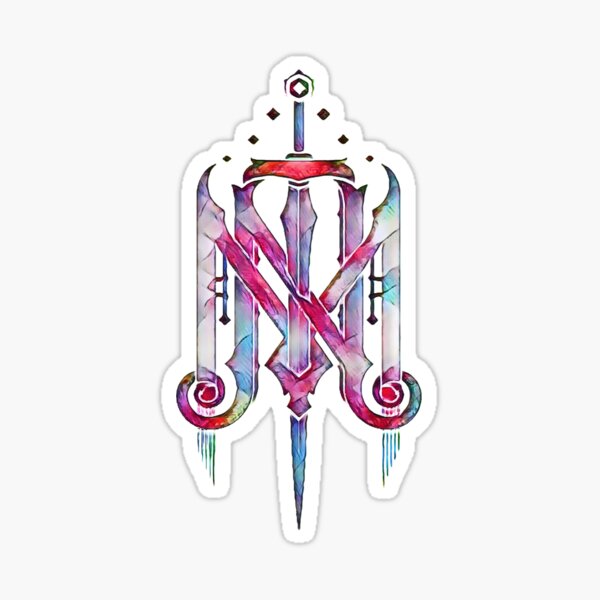 "Mighty" Sticker for Sale by noveclocks | Redbubble