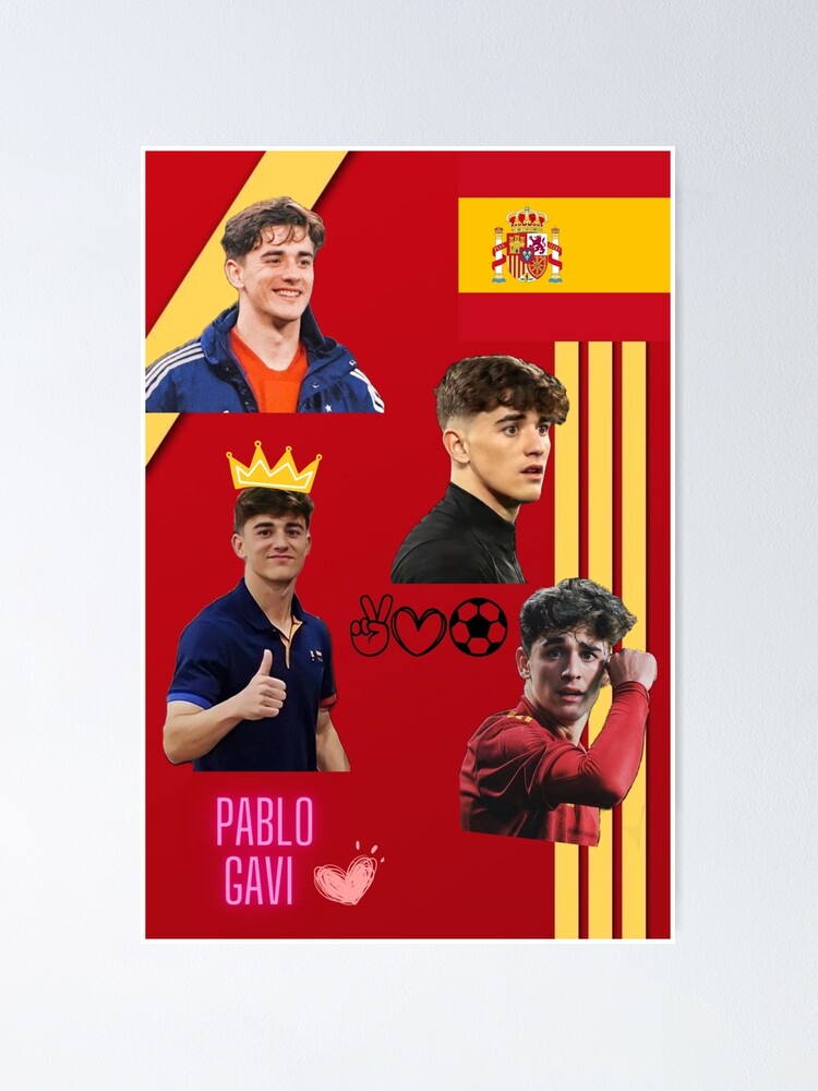 "Pablo gavi" Poster for Sale by ZAAAP | Redbubble