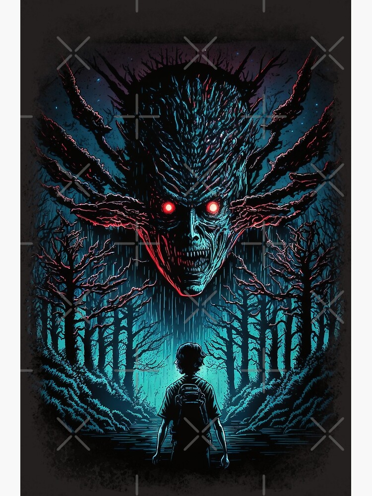 "Stranger Things Mind Flayer" Poster for Sale by HenisonHorror | Redbubble