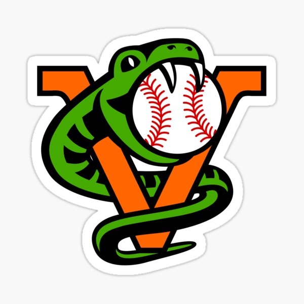 "Viper Baseball" Sticker for Sale by chuanartstation | Redbubble