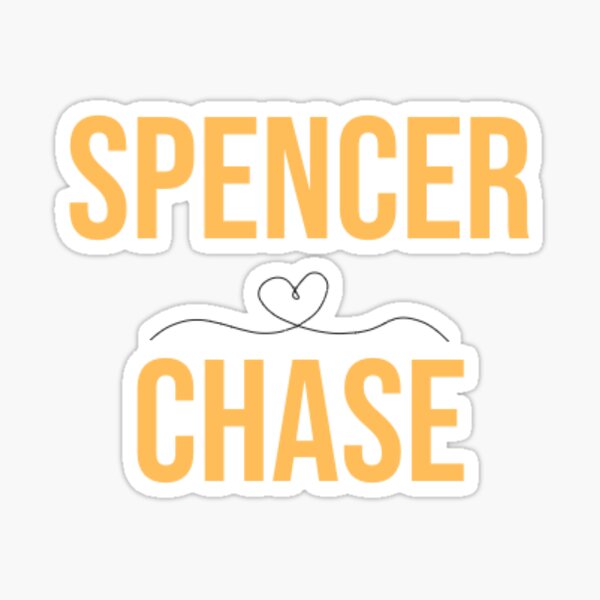 "Spencer & Chase - TZD" Sticker for Sale by reannekennedy17 | Redbubble