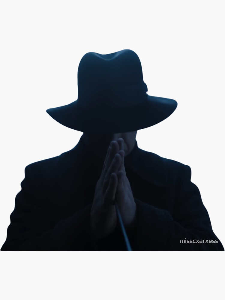 "Uncle Fester in Hat | Wednesday Series" Sticker for Sale by ...