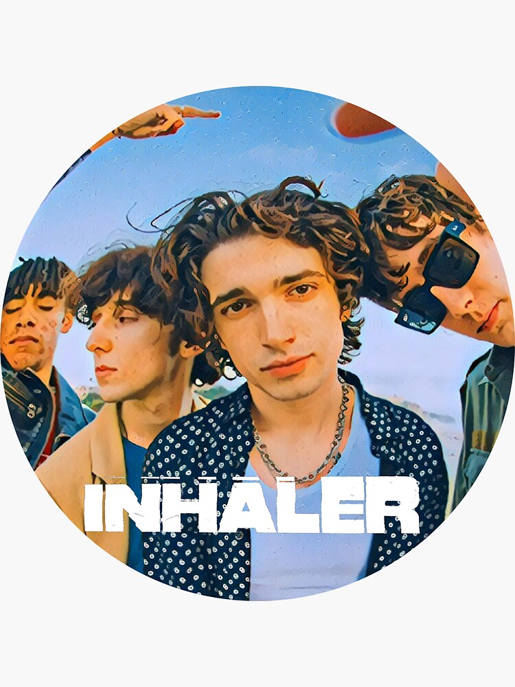 "Inhaler Band t shirt and sticker | Inhaler Band Hoodie" Sticker for ...