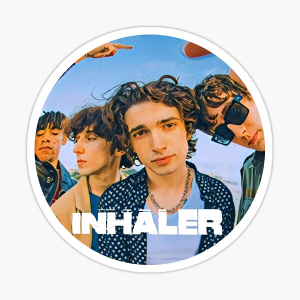 "Inhaler Band t shirt and sticker | Inhaler Band Hoodie" Sticker for ...