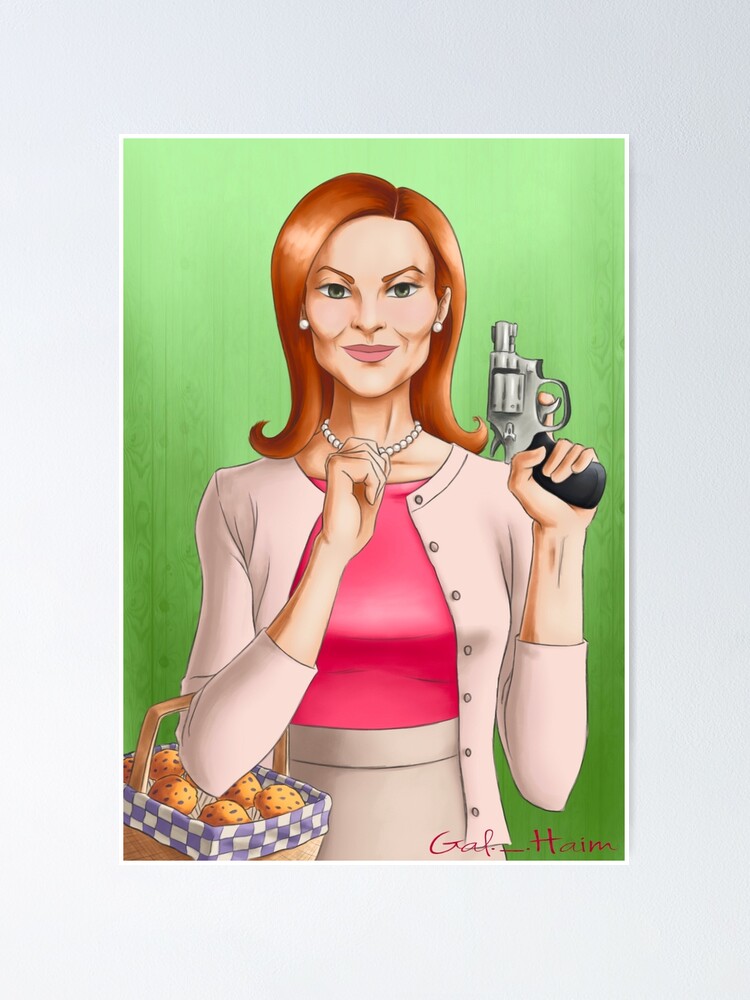 "Bree van de kamp" Poster for Sale by Gal-haim | Redbubble