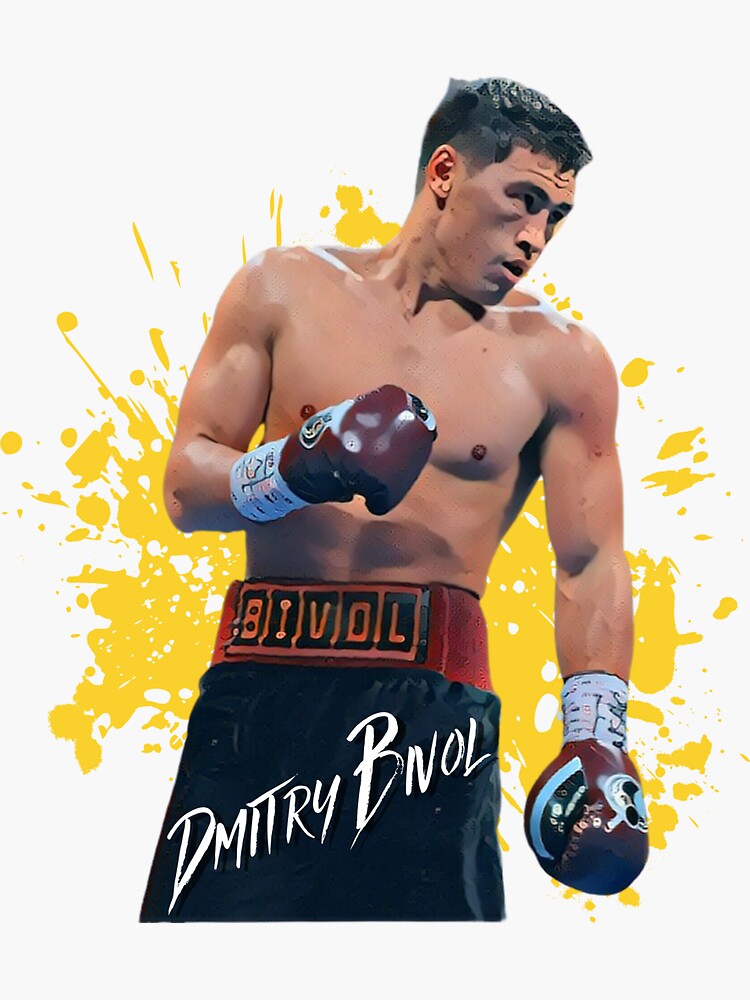 "Dmitry Bivol t shirt and sticker | Dmitry Bivol Hoodie" Sticker for ...