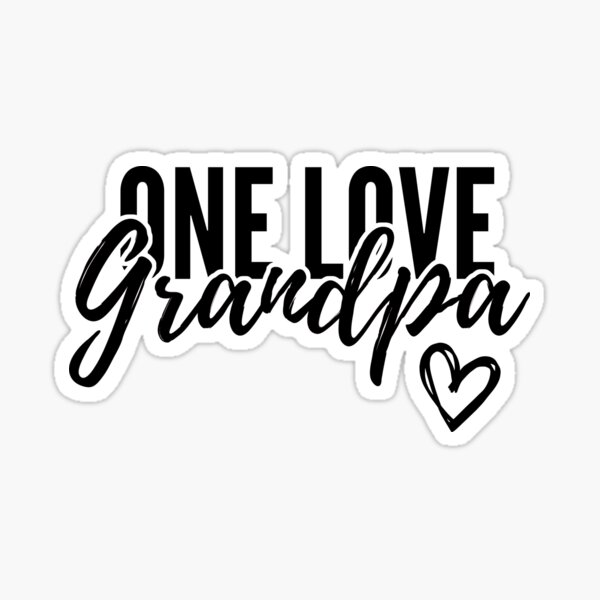 Best Grandpa Sticker For Sale By Didaku Redbubble