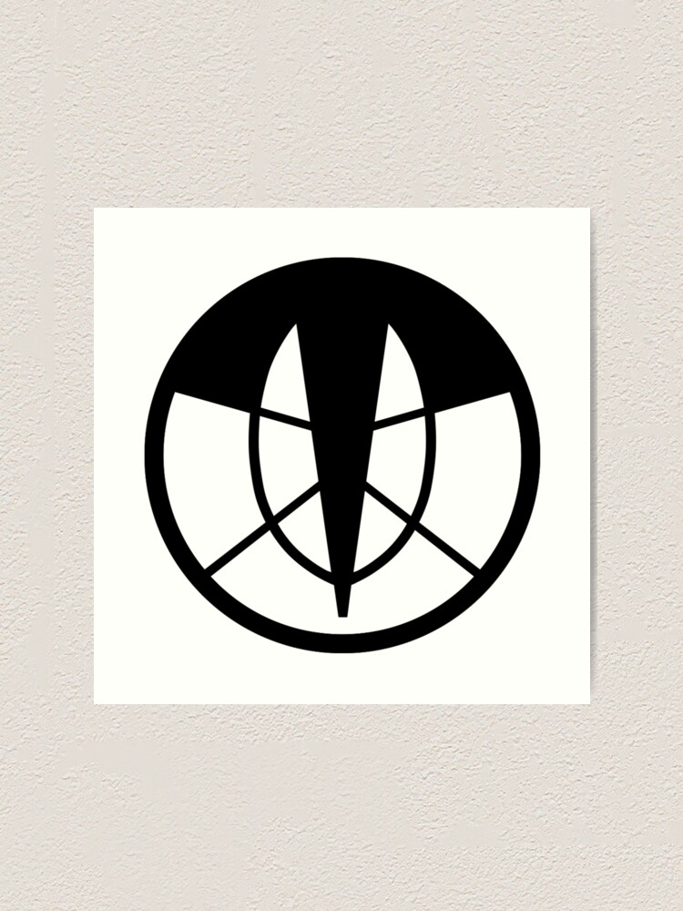 "ROTTMNT Symbol - Outline 1 Filled" Art Print for Sale by Random Fandom ...