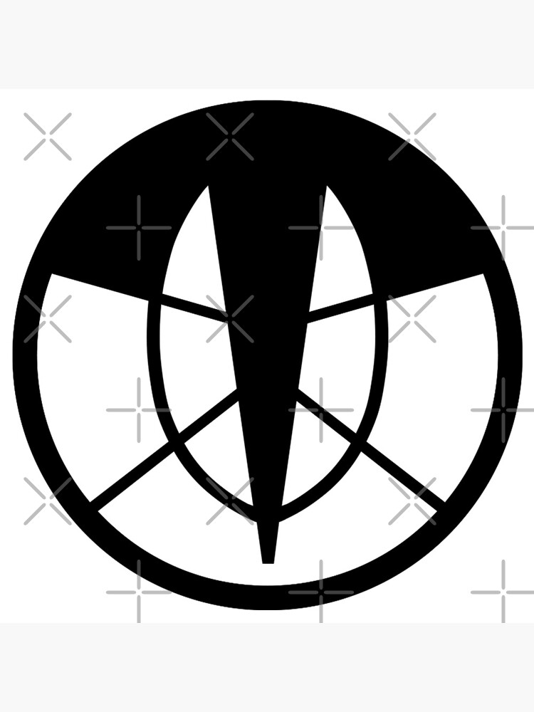 "ROTTMNT Symbol - Outline 1 Filled" Art Print for Sale by Random Fandom ...